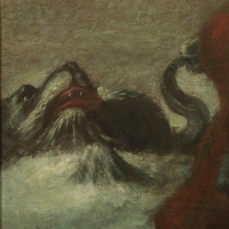 Unknown - Perseus and Andromeda, Oil on Canvas, Italian School 17th ...