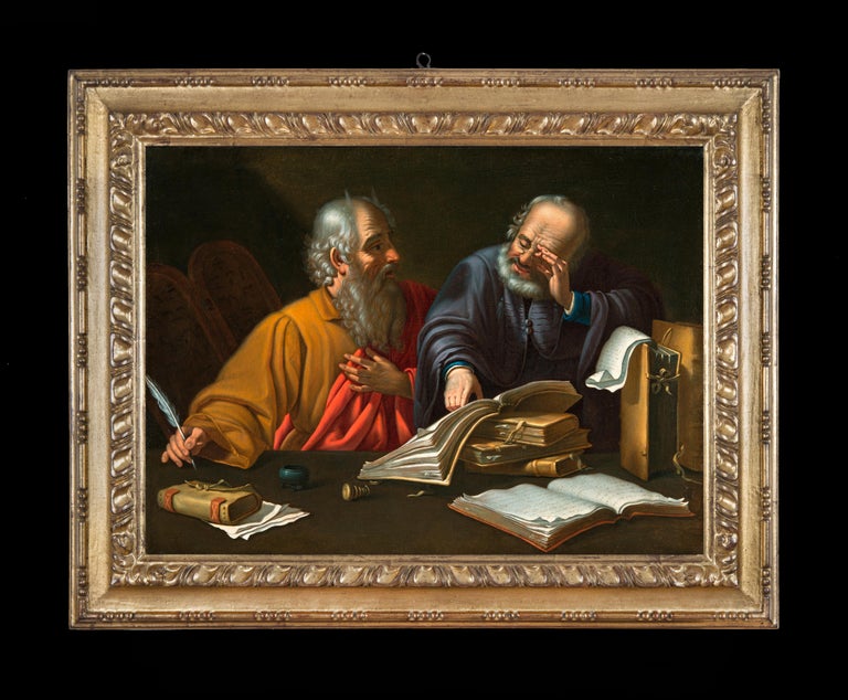 Unknown - Pittore Toscano da Rutilio Manetti, Mosè e Aronne For Sale at ...