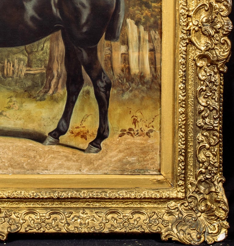 Unknown - Portrait Of A Black Hunter In A Landscape, 19th Century For ...