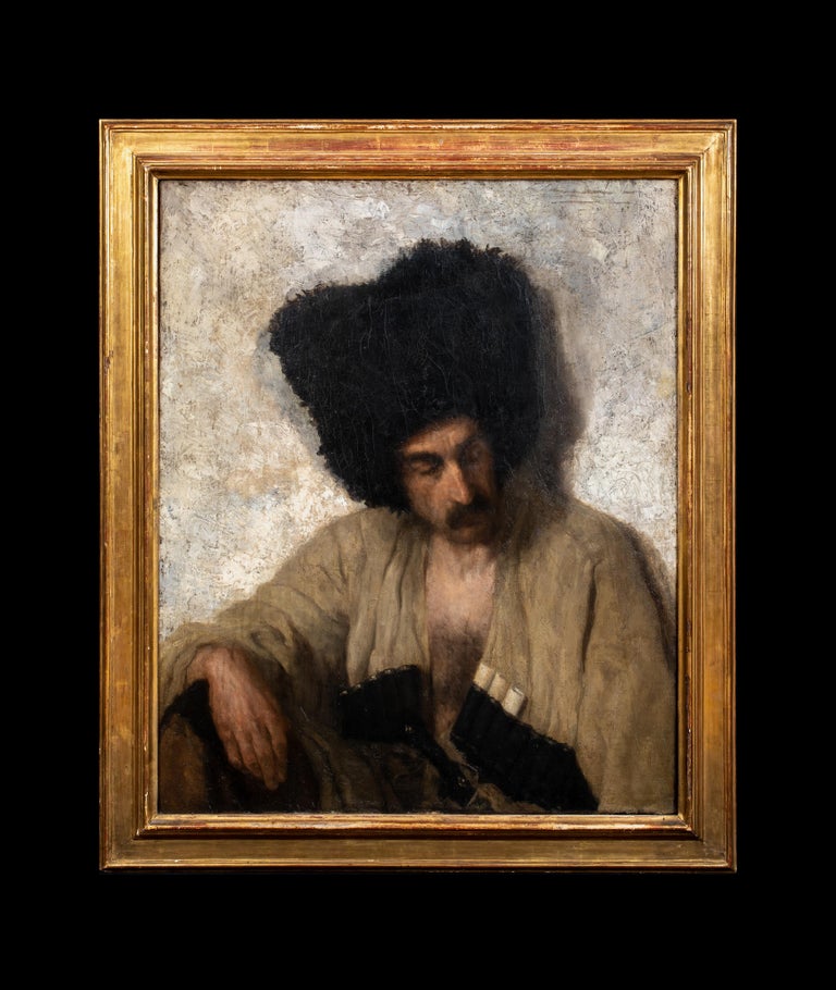 Unknown - Portrait Of A Circassian Guerilla, 19th Century Russian ...