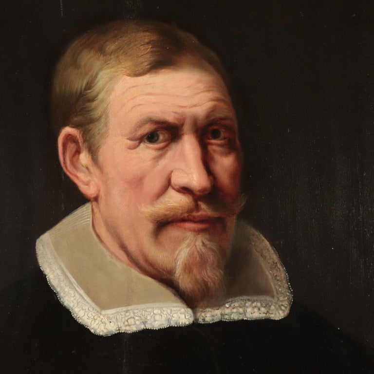 Unknown - Portrait of a Gentleman, Flemish School, 17th Century at 1stDibs