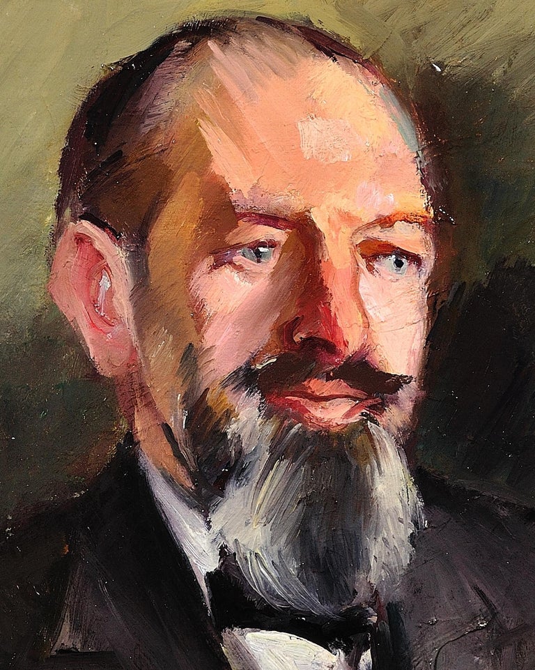 Unknown - Portrait of a Gentleman-Period Between the Wars Oil 1920 ...