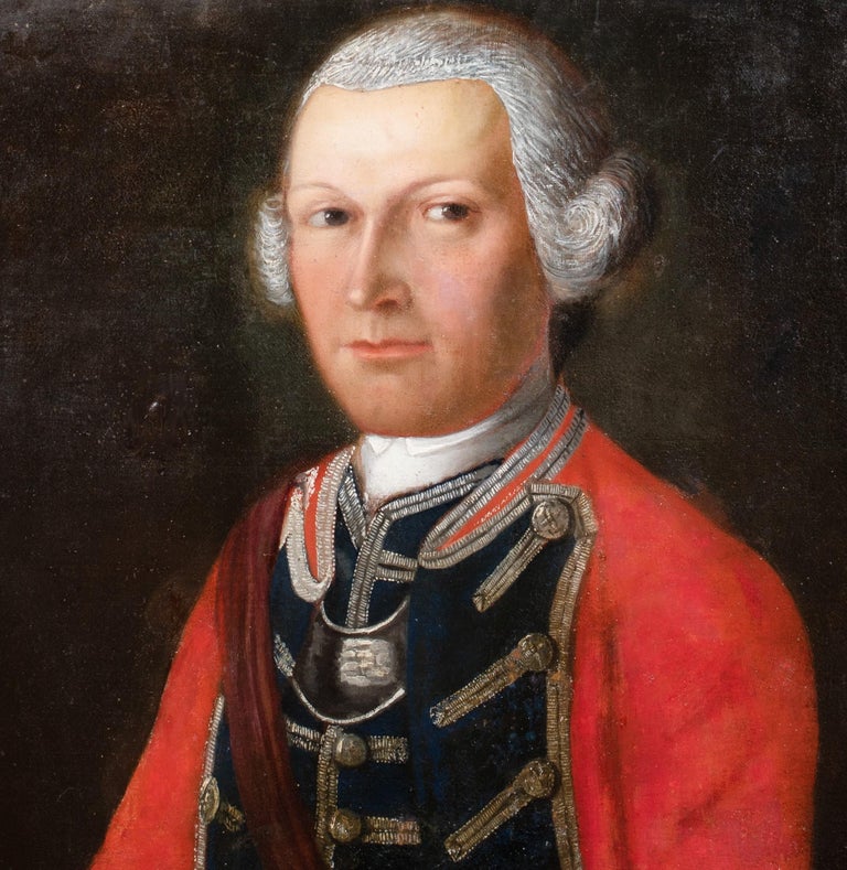 Unknown - Portrait Of Captain Campbell, 18th Century Jacobite Rising ...