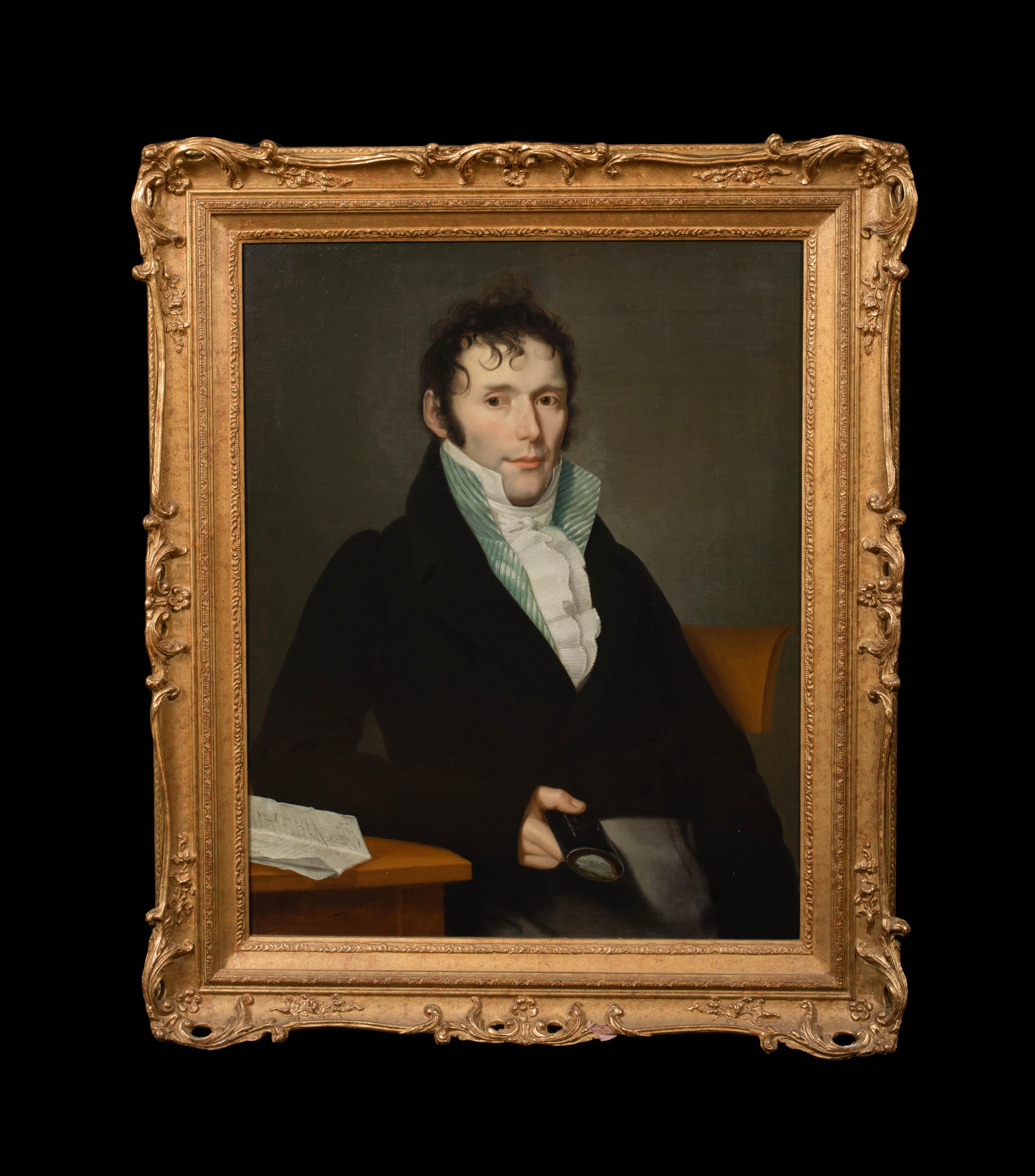 Unknown - Portrait of Frederic Collin Receveur Communal Cidevant Pays ...