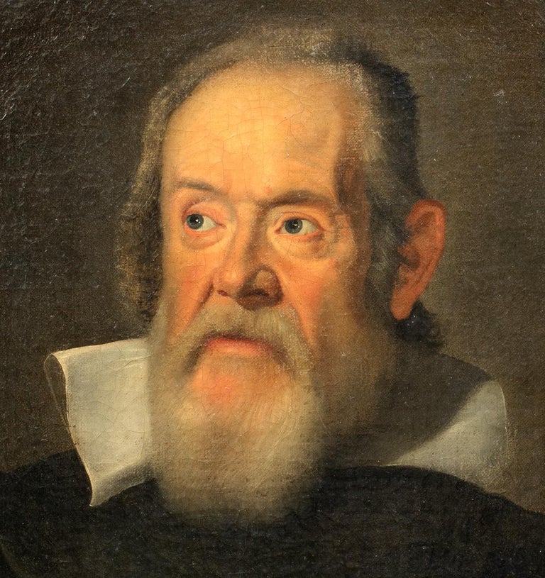 Unknown - Portrait of Galileo Galilei (1564-1642), 17th Century at 1stDibs