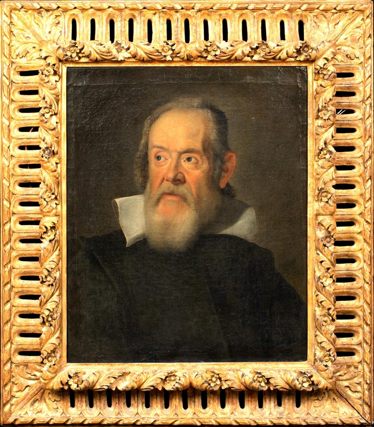 Unknown - Portrait of Galileo Galilei (1564-1642), 17th Century at 1stDibs