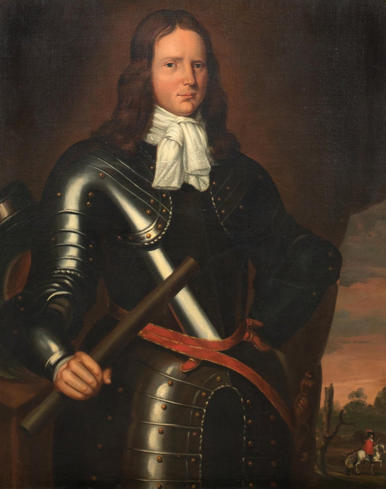 Unknown - Portrait Of General Webb, 17th Century For Sale at 1stDibs