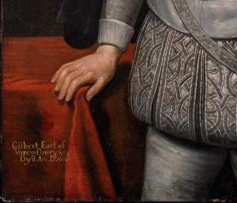 Unknown - Portrait Of Gilbert Talbot 7th Earl of Shrewsbury (1552-1616 ...