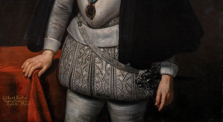 Unknown - Portrait Of Gilbert Talbot 7th Earl of Shrewsbury (1552-1616 ...