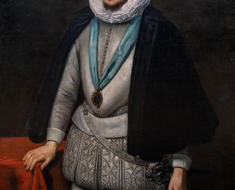 Unknown - Portrait Of Gilbert Talbot 7th Earl of Shrewsbury (1552-1616 ...