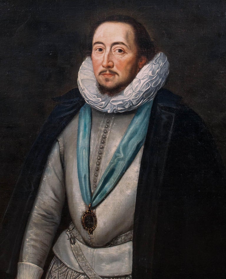 Unknown - Portrait Of Gilbert Talbot 7th Earl of Shrewsbury (1552-1616 ...