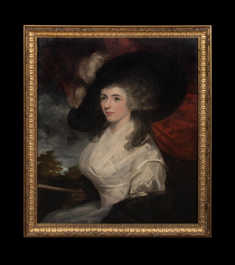 Unknown - Portrait Of Lady Frances Mary Harford, 18th Century George ...