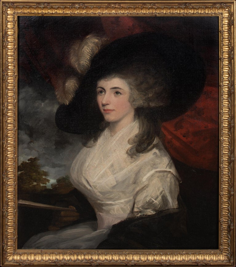 Unknown - Portrait Of Lady Frances Mary Harford, 18th Century George ...