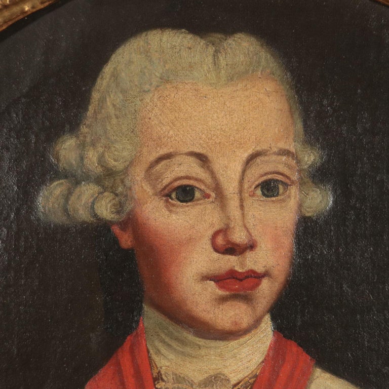 Unknown - Portrait of Leopold II of Austria Oil on Canvas 18th Century ...