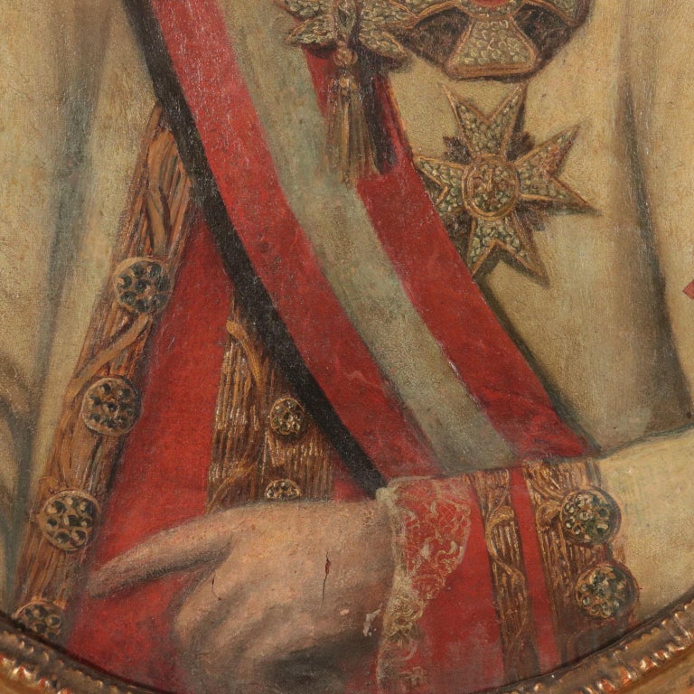 Unknown - Portrait of Leopold II of Austria Oil on Canvas 18th Century ...