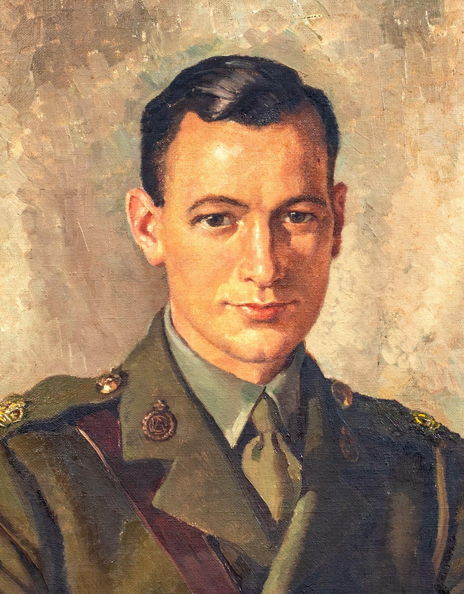 Unknown - Portrait of Major Gordon Wallace of The Royal Army Dentist ...