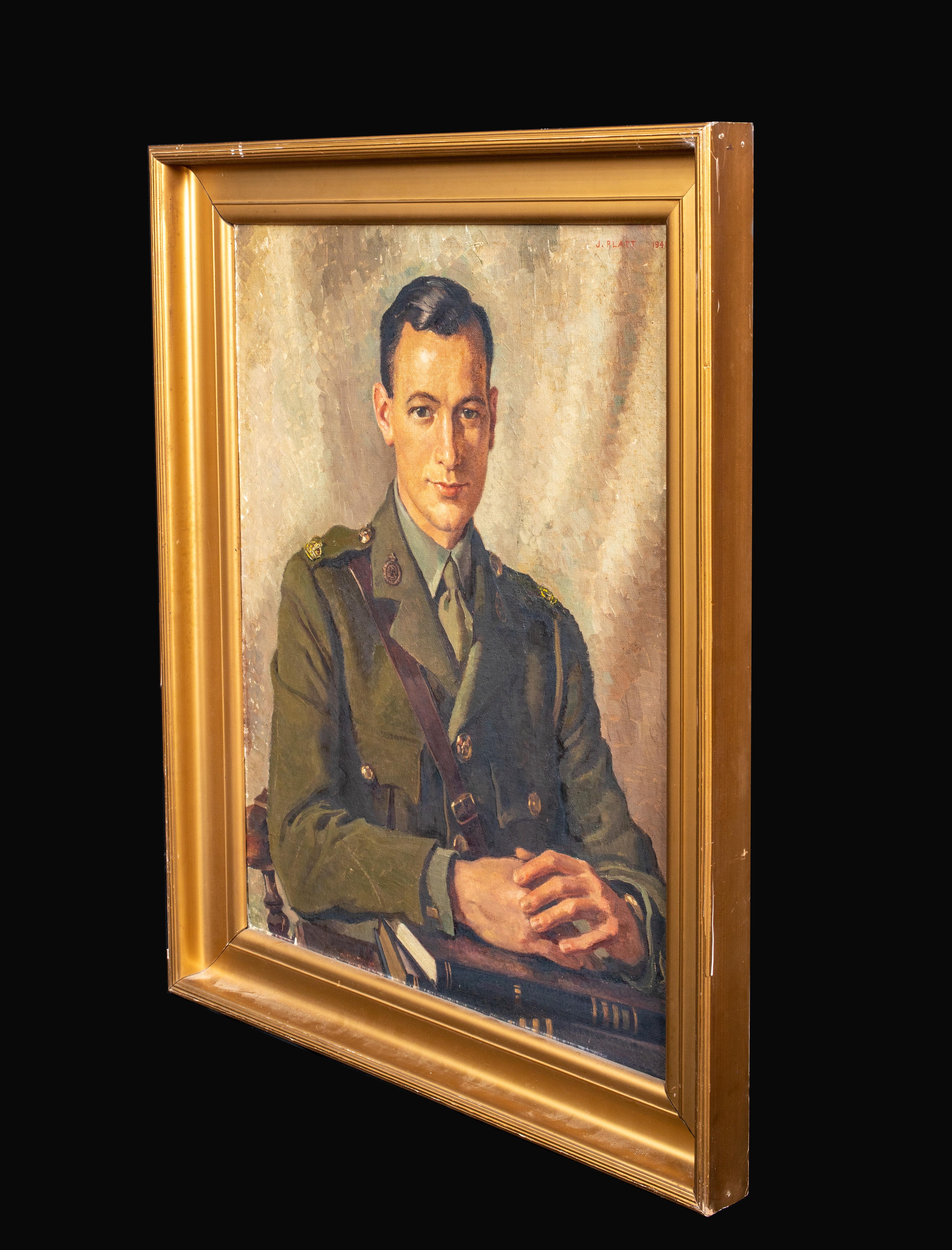 Unknown - Portrait of Major Gordon Wallace of The Royal Army Dentist ...