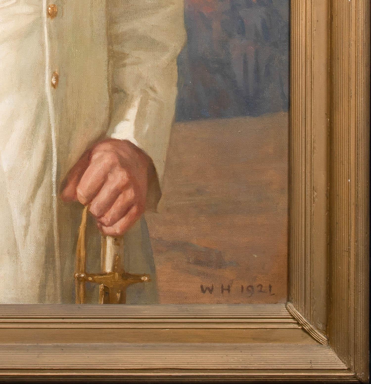 Unknown - Portrait Of Major H. R. Lawrence 40th Pathans Indian Army ...