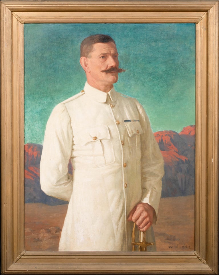 Unknown - Portrait Of Major H. R. Lawrence 40th Pathans Indian Army ...