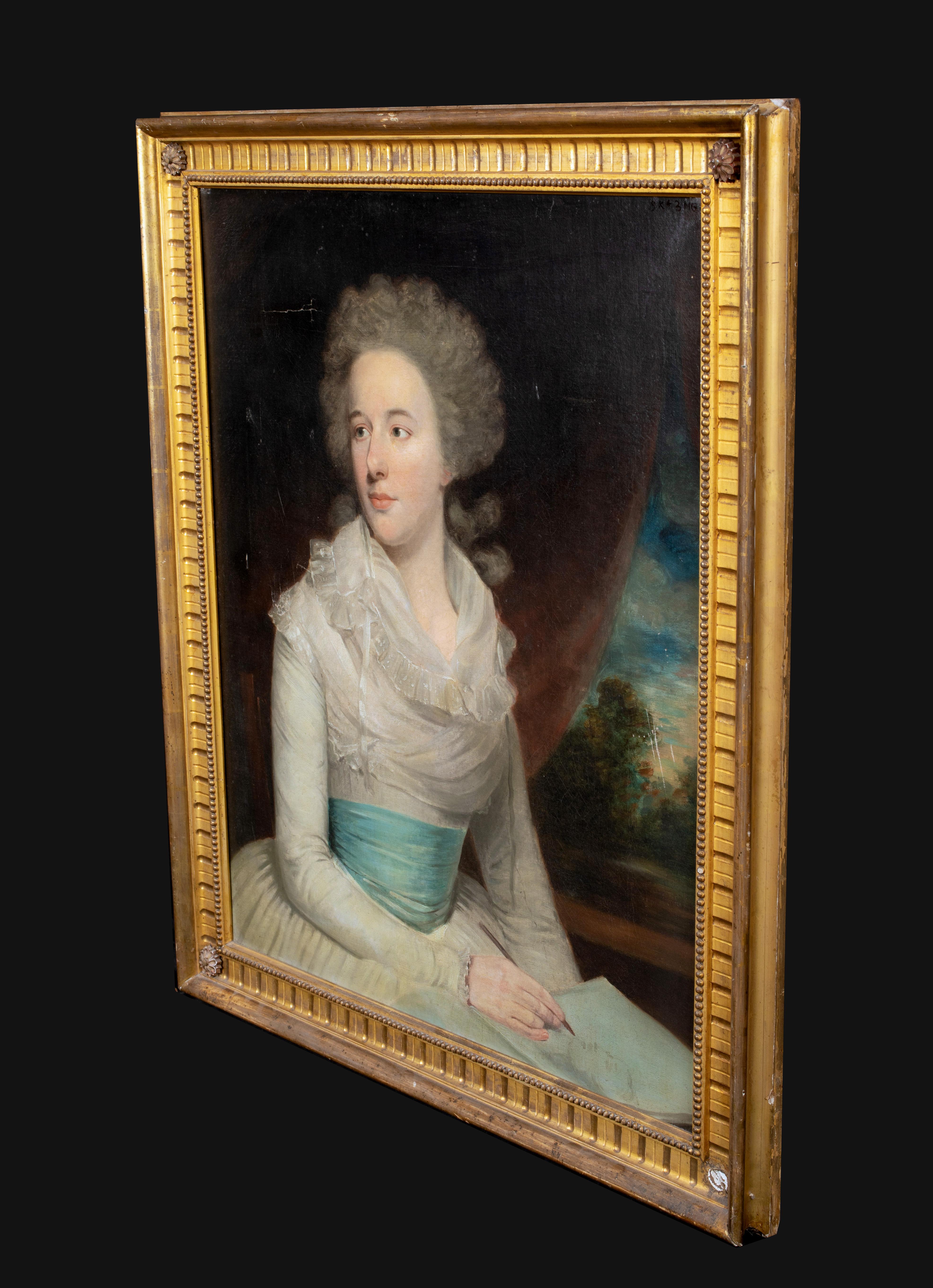Unknown - Portrait Of Mrs Wilson, Wife Of Captain Henry Wilson, East ...