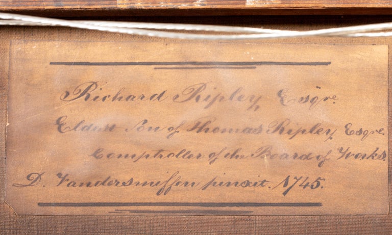 Unknown - Portrait Of Richard Ripley, Royal Navy, circa 1755 For Sale ...