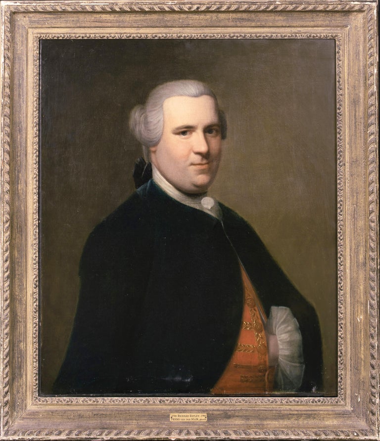 Unknown - Portrait Of Richard Ripley, Royal Navy, circa 1755 For Sale ...
