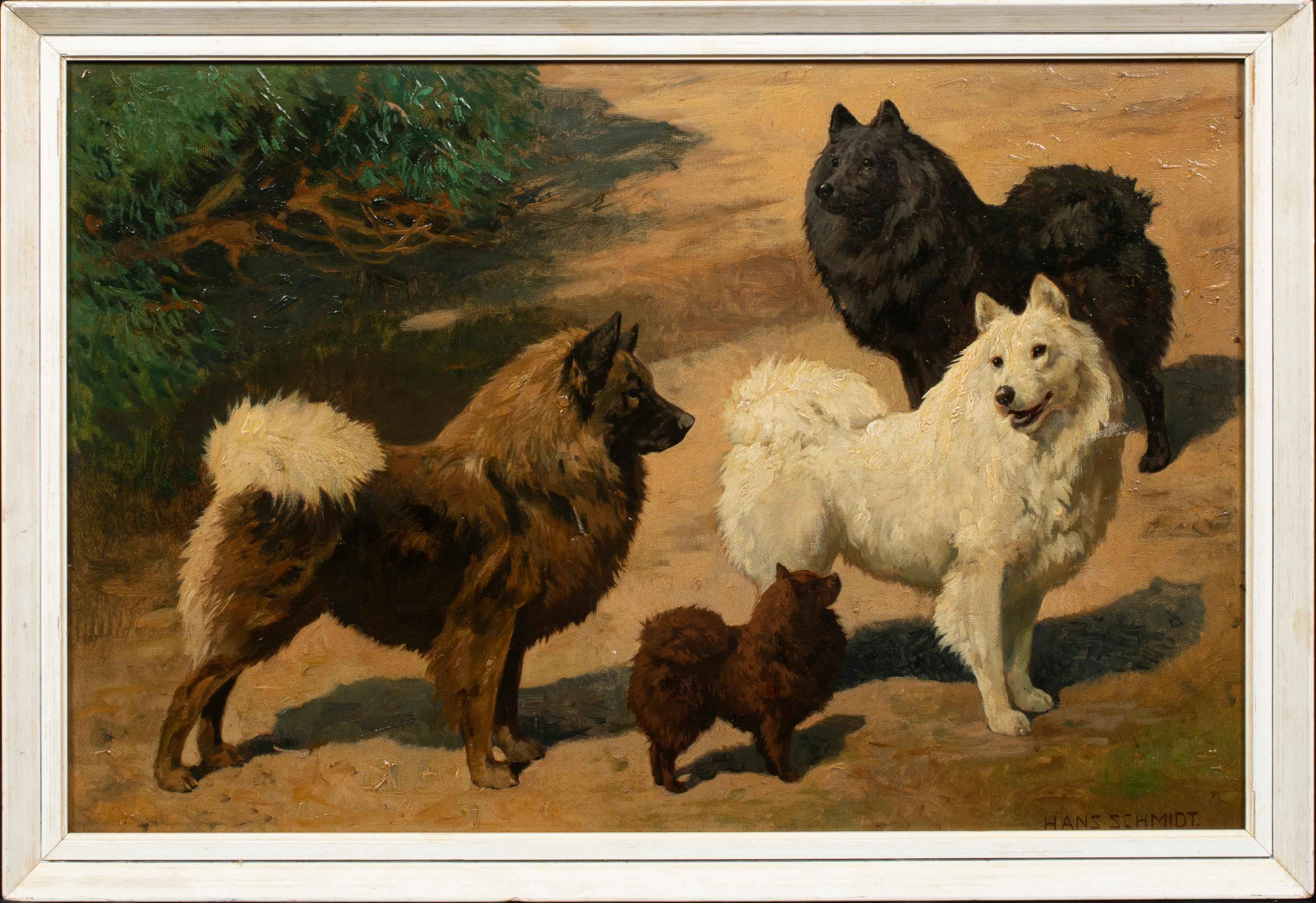 Franklin D. Briscoe - "Terrier with a Blue Bow" at 1stDibs