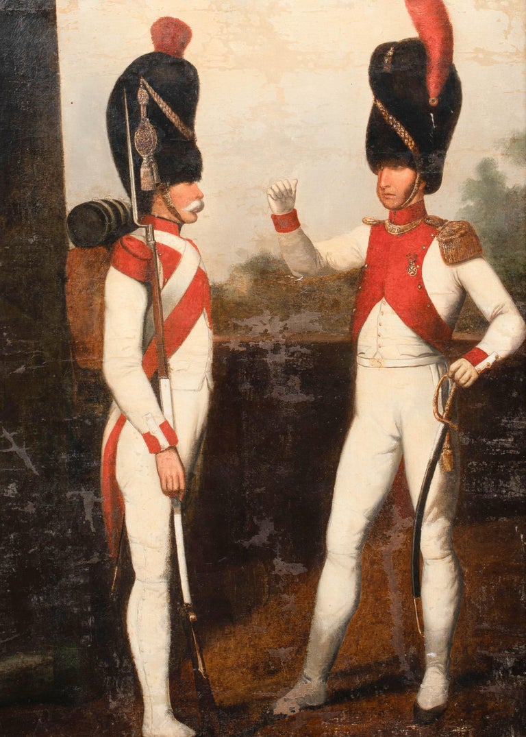 Unknown - Portrait Of The 3rd Foot Grenadier Regiment, Napoleon's ...
