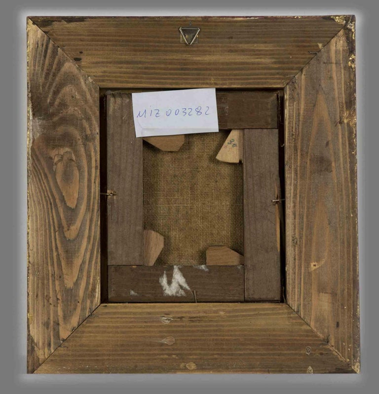 Unknown - Portrait of Young Giuseppe Garibaldi - Oil Painting - 19th ...