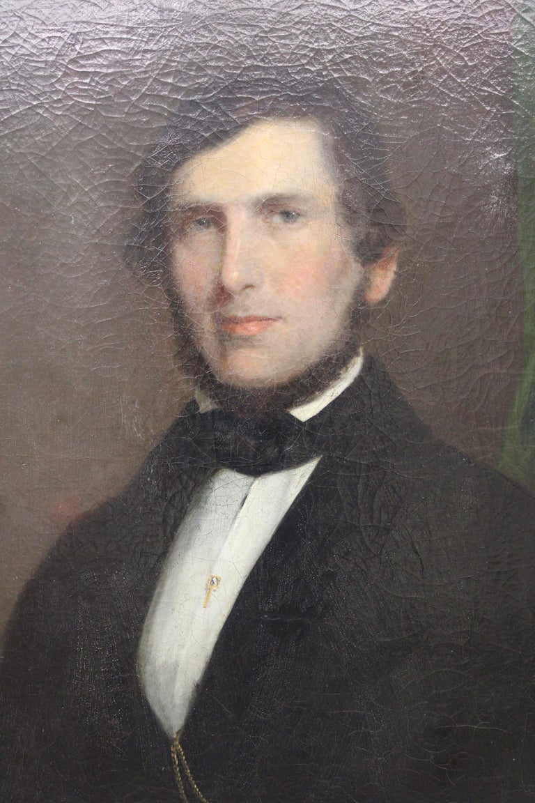 Unknown - Portrait Painting of Charles Griffiths (1810 - 1880) at 1stDibs