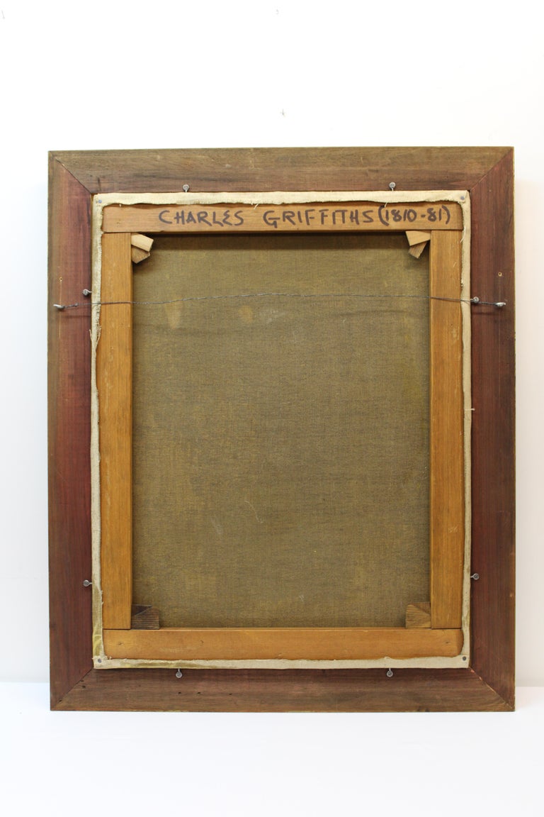 Unknown - Portrait Painting of Charles Griffiths (1810 - 1880) at 1stDibs
