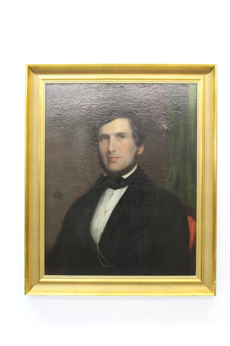 Unknown - Portrait Painting of Charles Griffiths (1810 - 1880) at 1stDibs