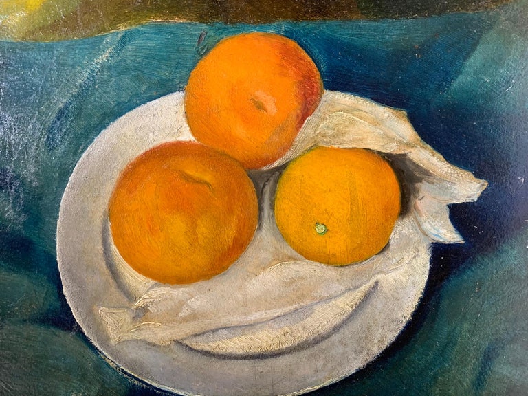 Unknown - Post-impressionist Still Life With Oranges. Early 20th ...