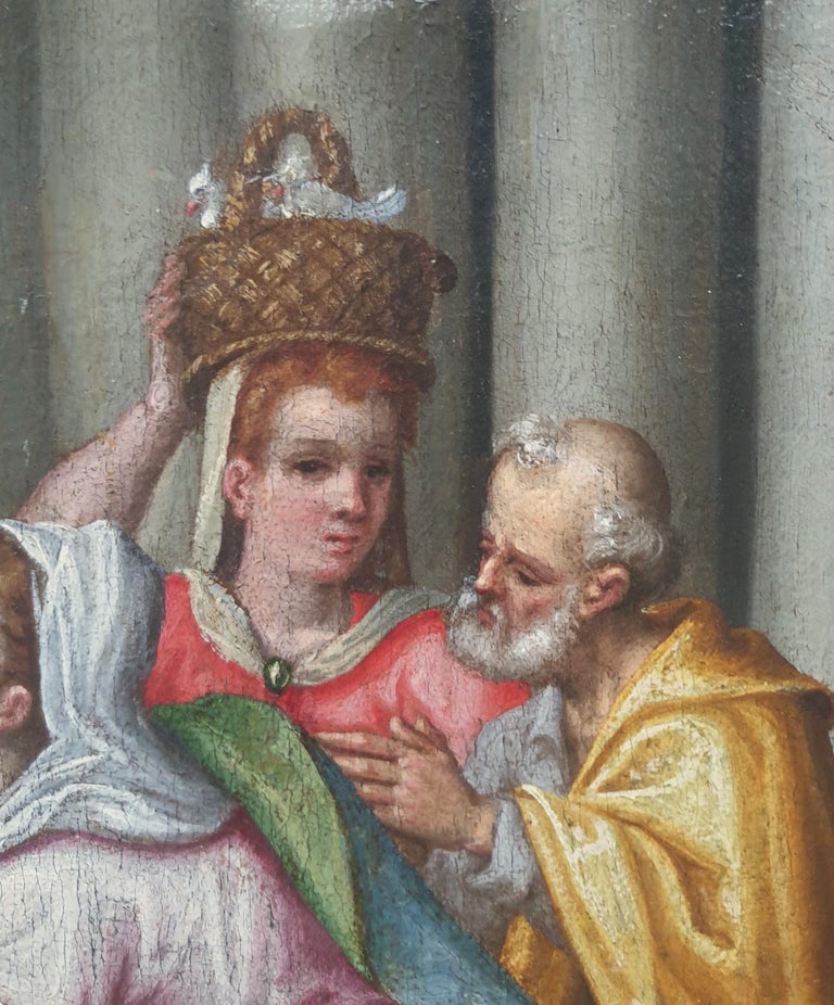 Unknown - Presentation of Jesus to the temple For Sale at 1stDibs