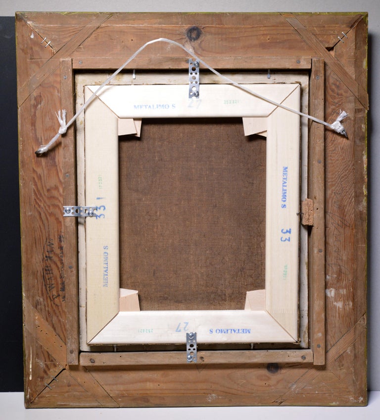 Unknown - Religious scene Madonna Bending and Praying over Child 19th ...