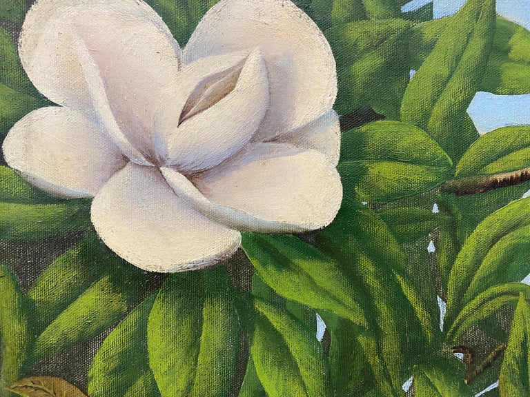 Unknown - Robert Weeks "Pink Cockatoo's and Magnolia Blossoms" Original ...