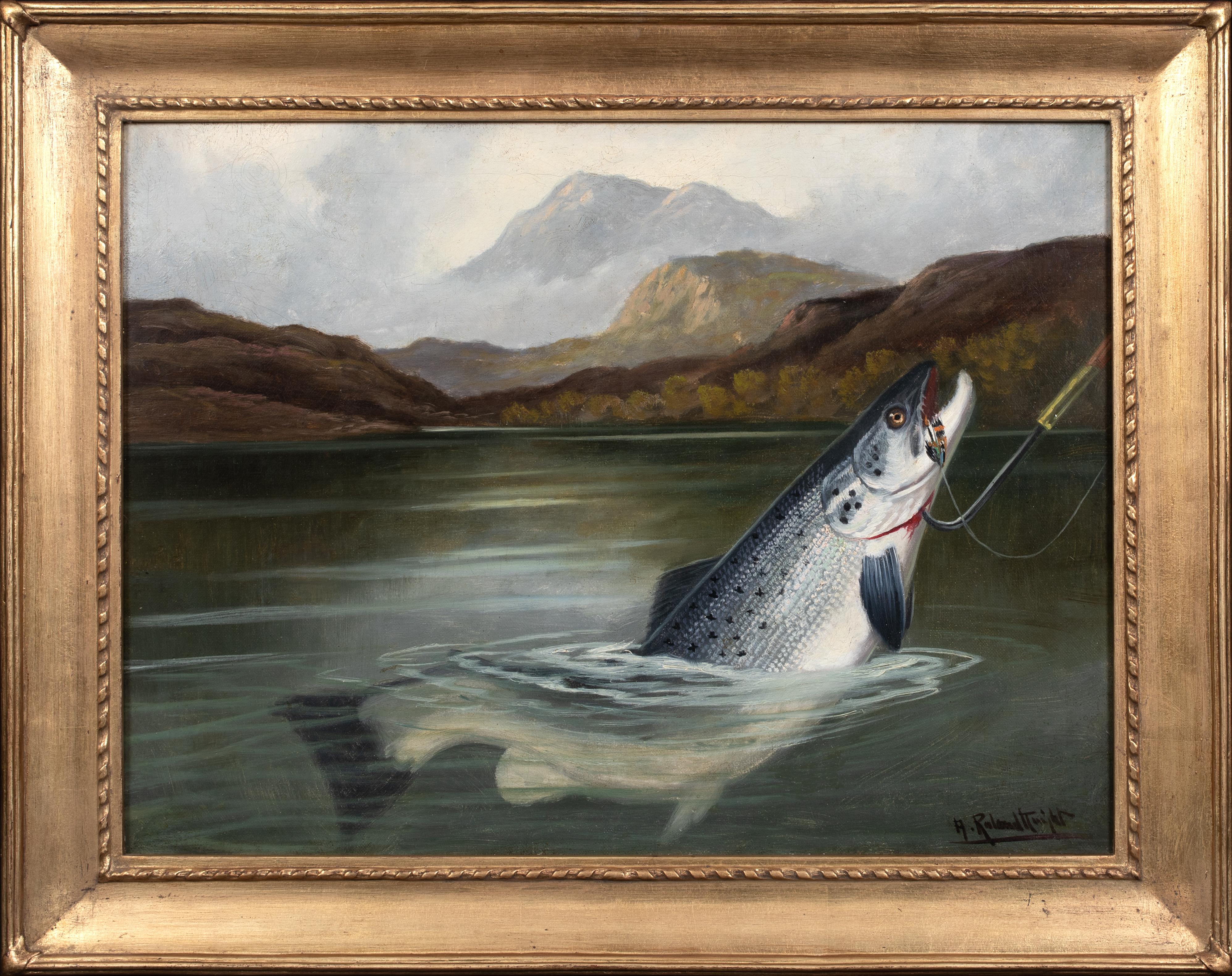 Unknown - Trout Fishing, 19th century by Roland KNIGHT (1879-1921) For ...