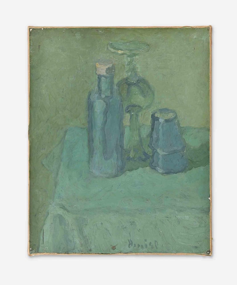 Unknown - Still Life Composition - Oil Painting on canvas in the Style ...