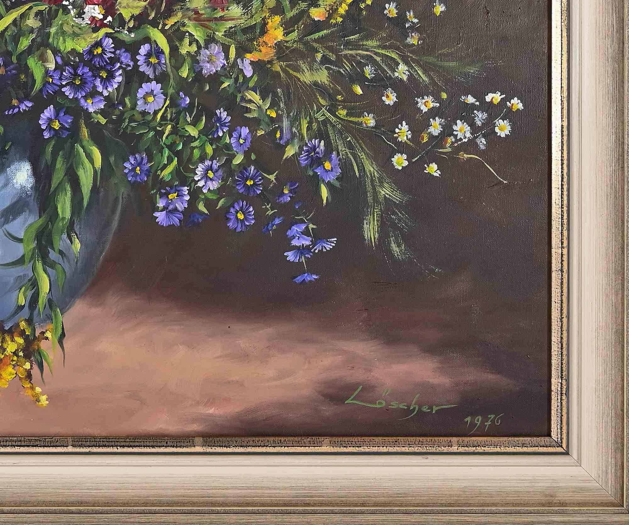 Unknown - Still Life with Flowers - Original Painting - 1975 at 1stDibs ...