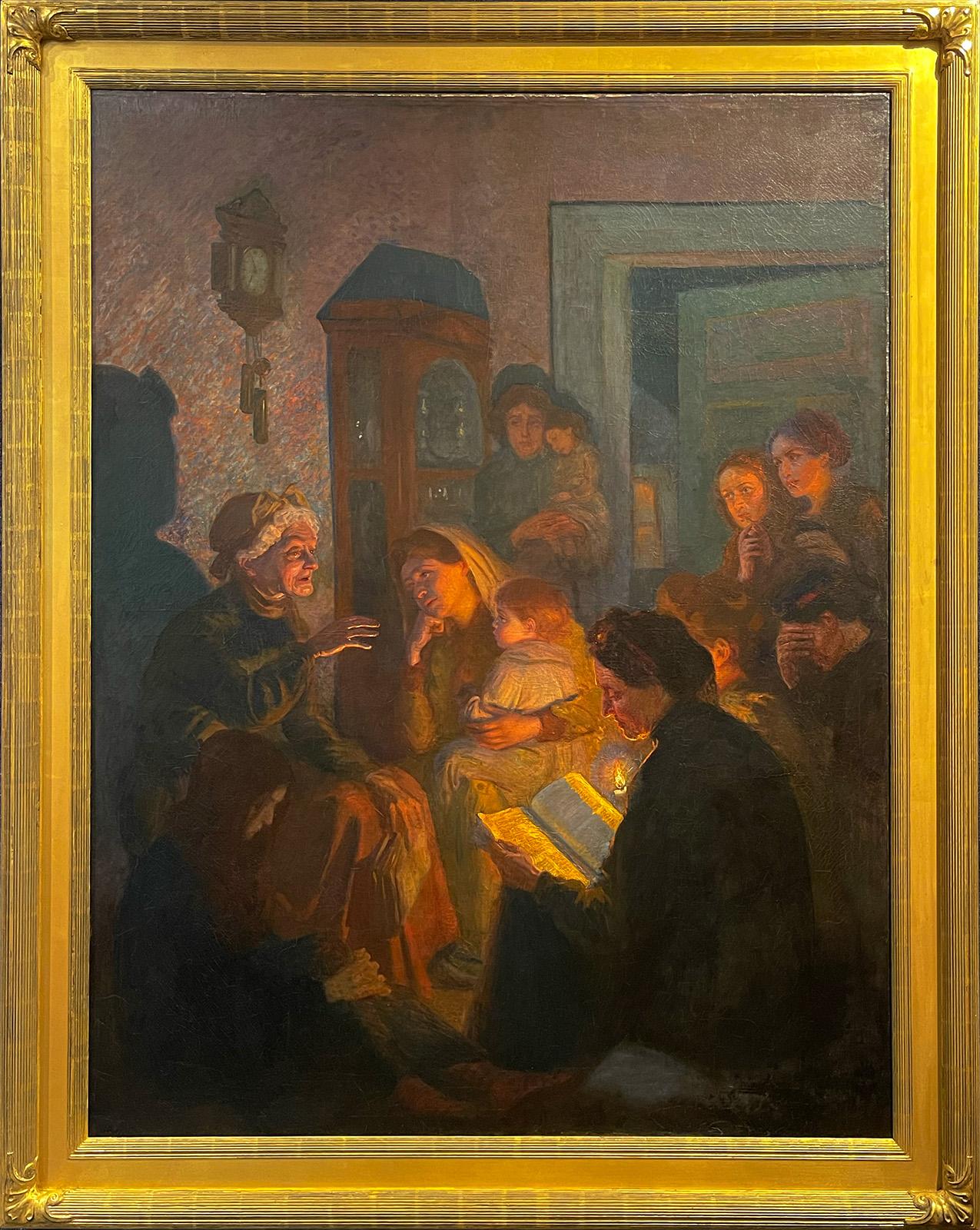 Alois Boudry - "Interior Scene with a Fisherman and His Wife" by Alois ...