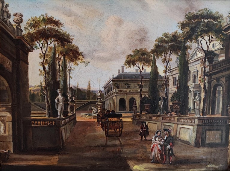 Unknown - Street scene For Sale at 1stDibs