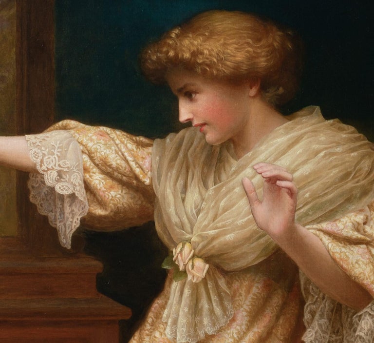 Unknown - The Crystal Ball, 19th Century by George Arthur Gaskell (Exh ...