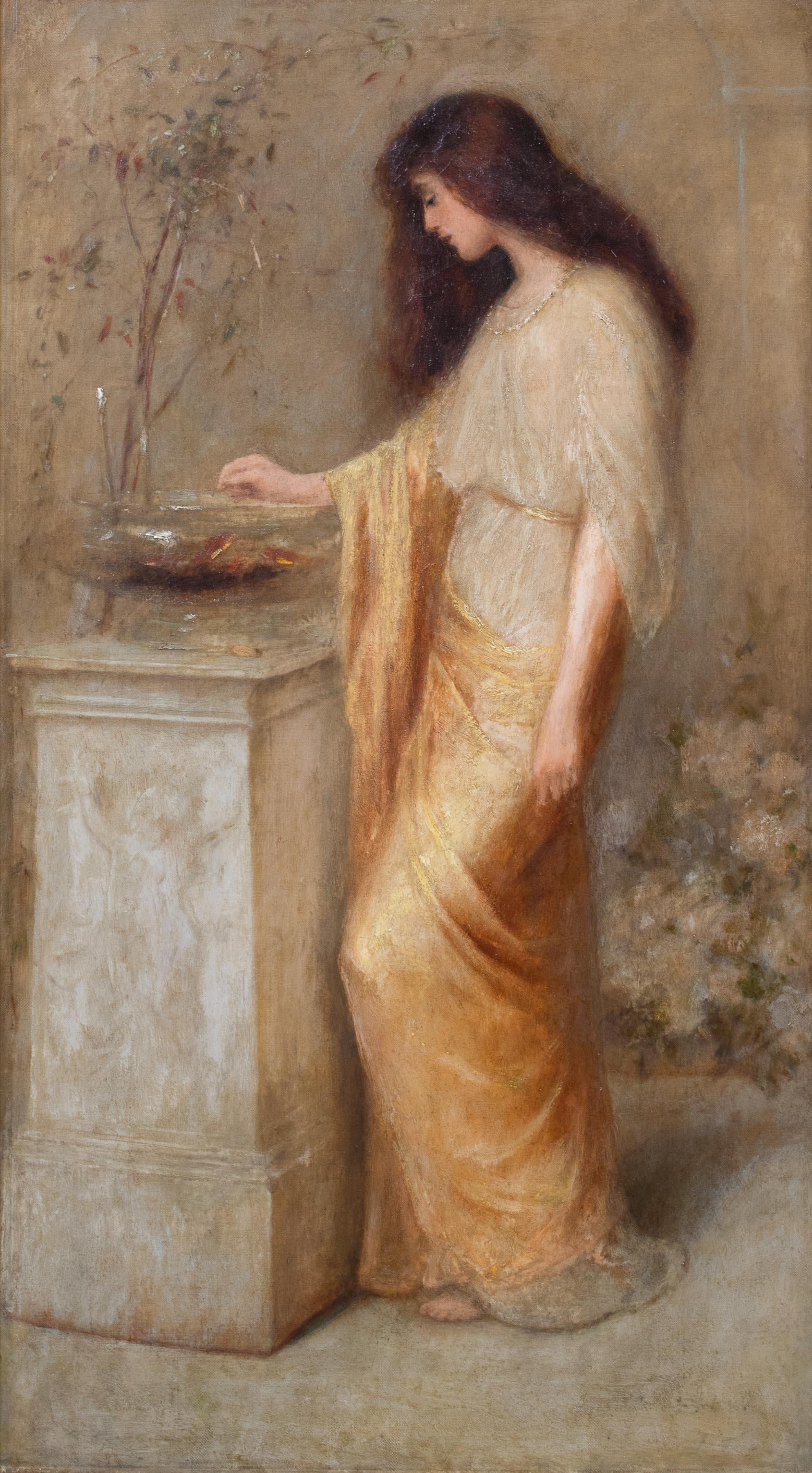 Unknown - The Goldfish Bowl, 19th Century HENRY THOMAS SCHAFER (1833 ...
