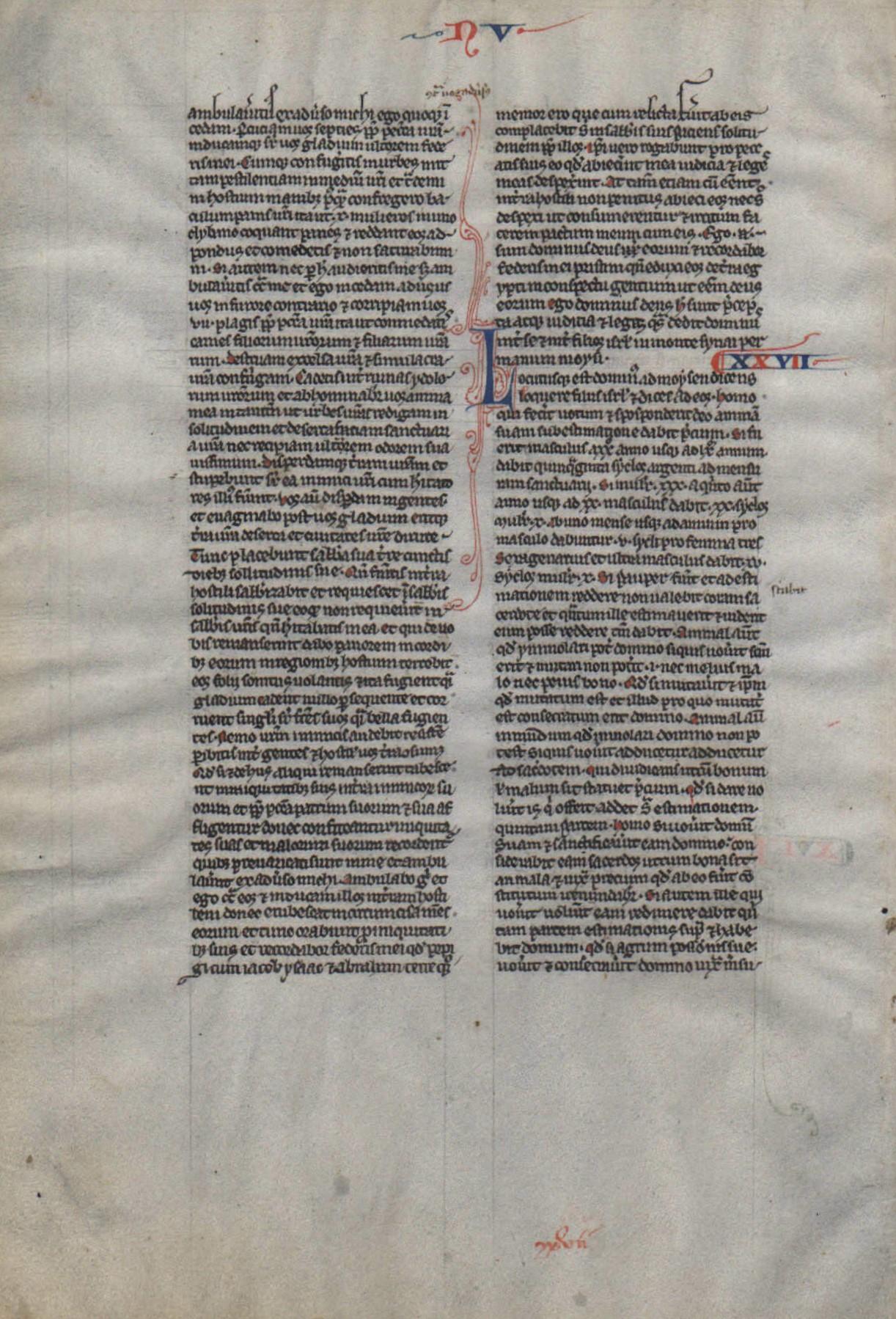 Unknown - "The Great Promise" - 1250 Latin Medieval Bible Manuscript ...