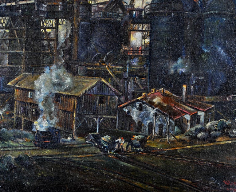 Unknown - The Mine - Mid 20th Century French Industrial Mining ...