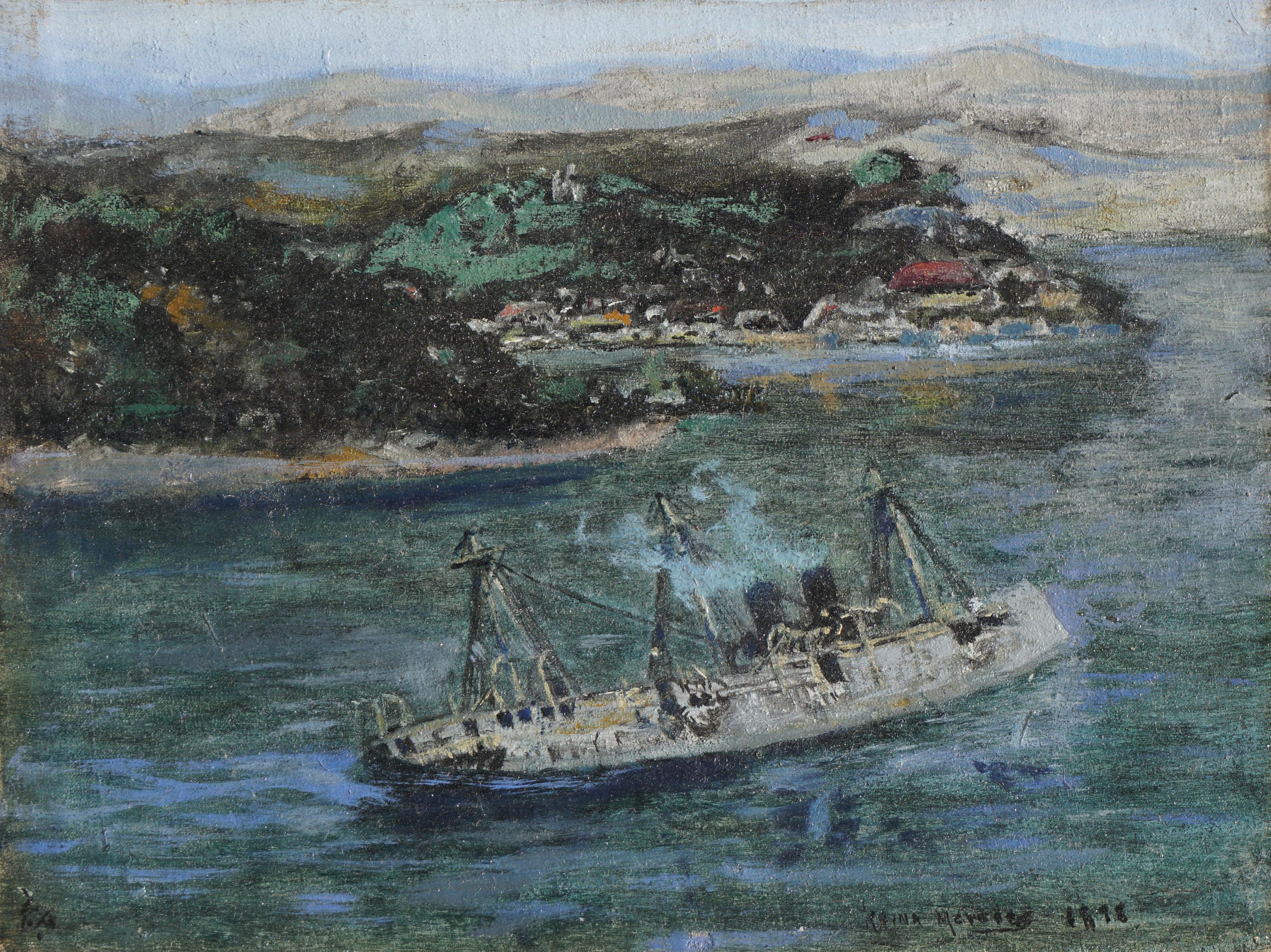 Unknown - The Reina Mercedes, Late 19th Century Havana Cuba Maritime ...