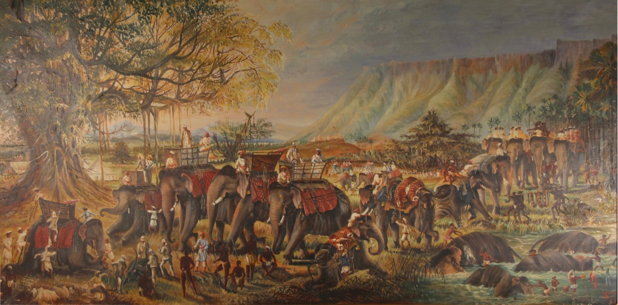 Unknown - "The Return to Camp After Tiger Shooting" by WSS For Sale at ...