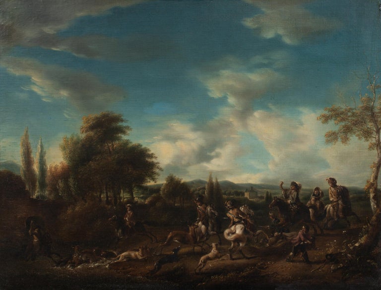 Unknown - The Stag Hunt, 17th Century Philips WOUWERMAN (1619-1668) For ...