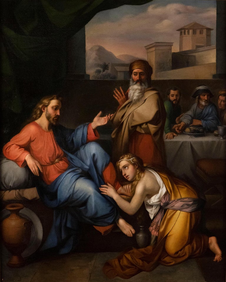 Unknown - The Washing of Christ’s Feet, Christ in the House of Simon ...