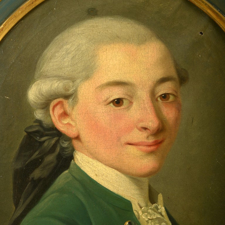 Unknown - Three Late 18th Century Portraits at 1stDibs